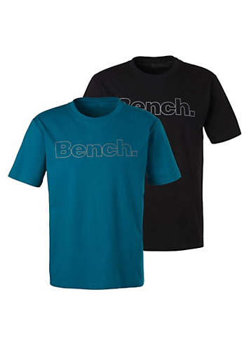 Bench Pack of 2 Short Sleeve T-Shirts | Grattan