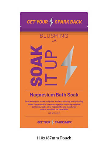 Blushing LA Soak It Up - Magnesium Bath Soak 150g | Grattan