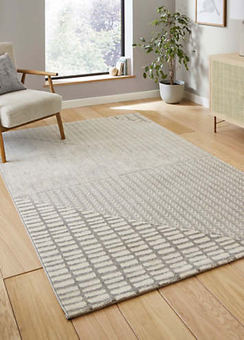 Catherine Lansfield Larsson Modern Abstract Rug | Grattan