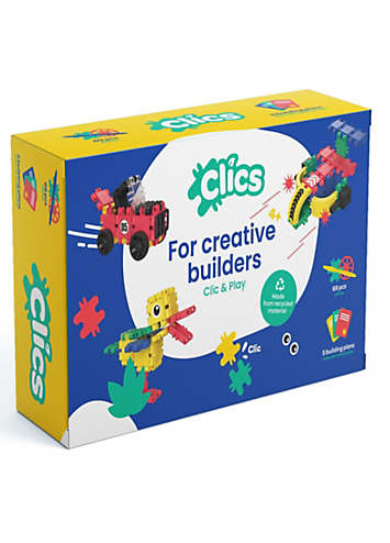 Clics 5 In 1 Box - 47 Blocks And 22 Accessories | Grattan