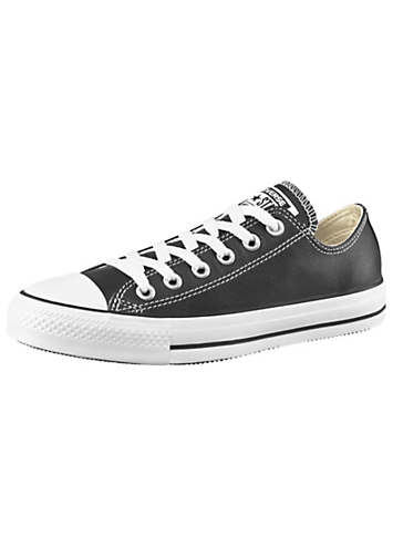 Converse Chuck Taylor All Star Basic Leather Ox Trainers | Grattan