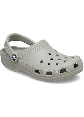 Crocs Grey Classic Clogs | Grattan
