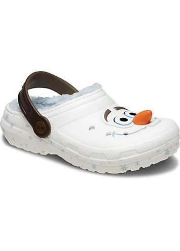 Crocs Kids White Frozen Olaf Clogs | Grattan