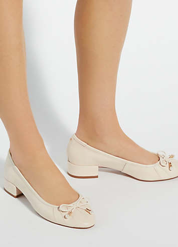 Dune London Wide Fit Amazing Ballet Pumps | Grattan