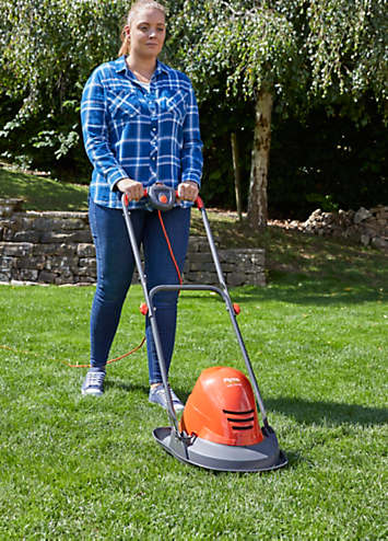Flymo Turbo Lite 250 Lawn Mower Mini Trim Grass Trimmer Pack Grattan
