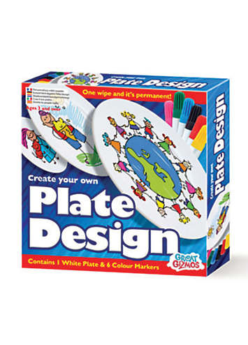 Great Gizmos Create Your Own Plate Design | Grattan