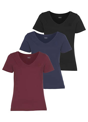 H.I.S Pack Of 3 T-Shirts | Grattan