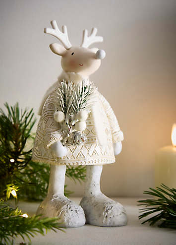 Heaven Sends Medium Ceramic Moose Decoration | Grattan
