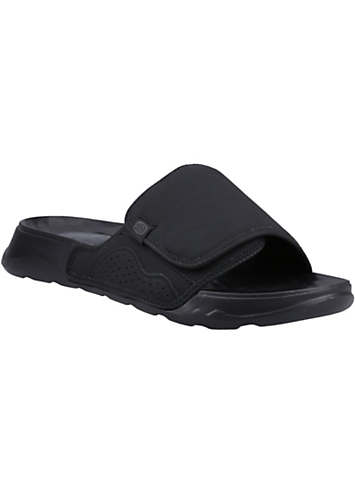 Hey Dude Black Shore Slide Classic Sandals | Grattan