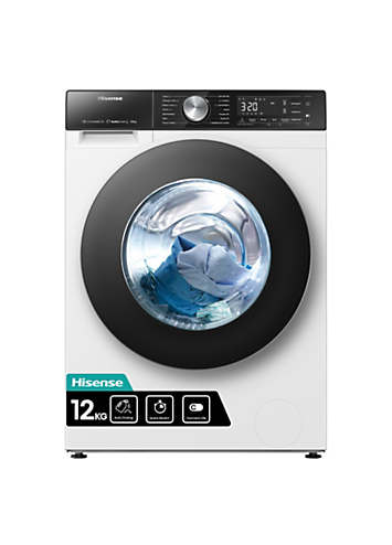 Hisense 5S Series 12kg Washing Machine WF5S1245BW - White | Grattan