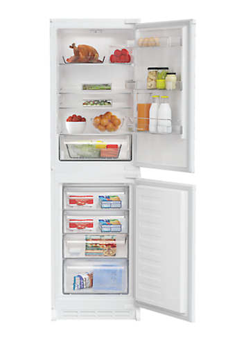 Hotpoint HPKS1262B4UK Integrated 50/50 265L Fridge Freezer - White ...