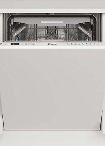 Indesit DIO 3T131 FE UK Integrated Full Size Dishwasher - White | Grattan