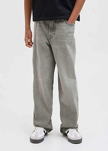 Jack & Jones Junior Baggy Fit Alex Original MF 554 Jeans | Grattan
