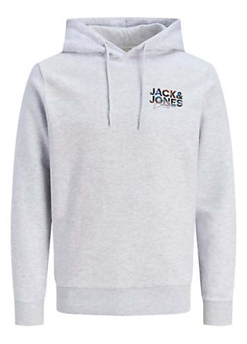 Jack & Jones Logo Hoodie | Grattan