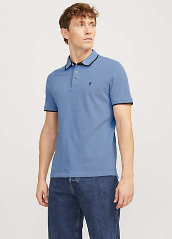Jack & Jones Paulos Short Sleeve Polo Shirt | Grattan