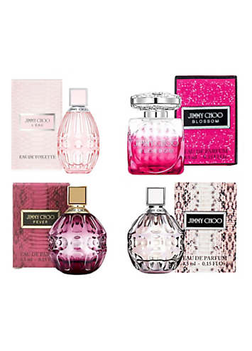 Jimmy Choo Mini Fragrance Gift Set - 4 x 4.5ml | Grattan