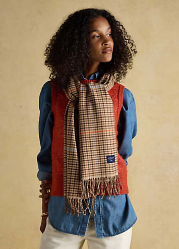 Joules Langtree Check Scarf | Grattan