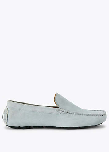 KG Kurt Geiger Pale Blue Slip-On Loafers | Grattan