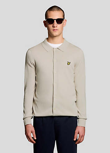 Lyle & Scott Cotton Knitted Shirt | Grattan