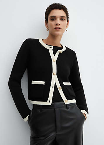 Mango Knitted Jacket Posh | Grattan