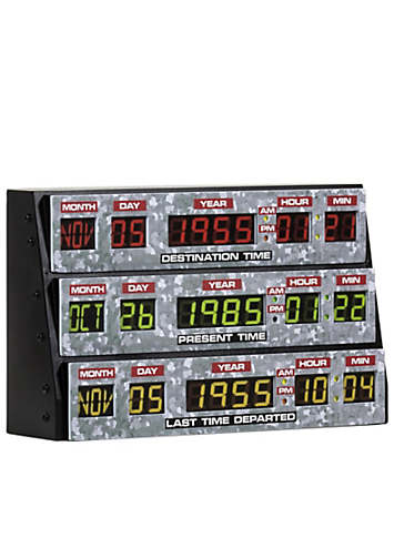 Menkind Back To The Future Delorean Time Machine Console 3D Lamp | Grattan