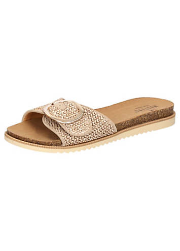 Mustang Braid Detail Flat Mules | Grattan