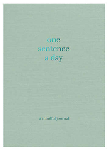 One Sentence a Day: A Mindful Journal by Quadrille | Grattan