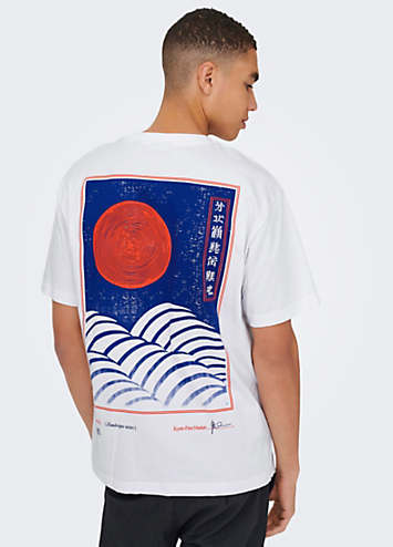 Only & Sons Fred Tonkotsu T-Shirt | Grattan