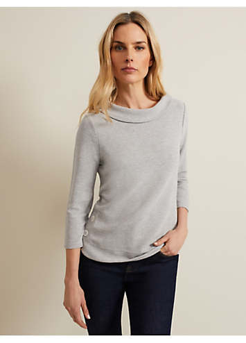 Phase Eight Remy Textured Cowl Neck Top | Grattan