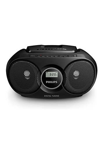 Philips AZ215 Portable Stereo CD Player Dynamic Bass Boost Soundmachine ...