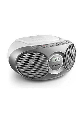 Philips AZ215 Portable Stereo CD Player Dynamic Bass Boost Soundmachine ...
