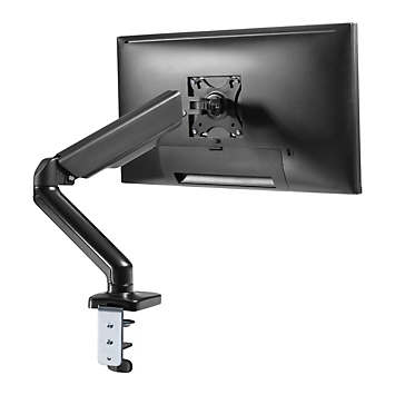 Proper AV Swing Arm Desk PC Monitor Mount 13 - 32in - Black | Grattan