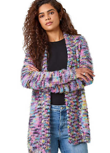 Roman Fluffy Longline Cosy Cardigan | Grattan