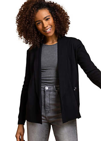 Roman Knitted Zip Detail Jacket | Grattan
