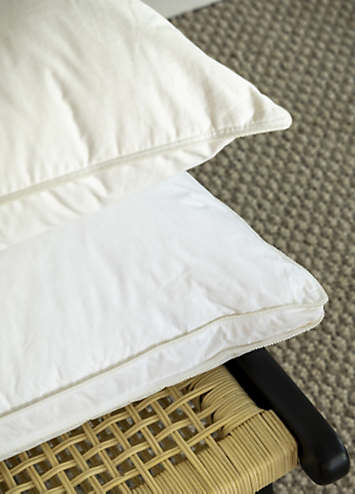 Soak&Sleep 100% Canadian Goose Down Soft Support Pillow | Grattan