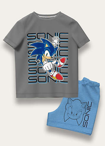 Sonic The Hedgehog Top And Short Set | Grattan