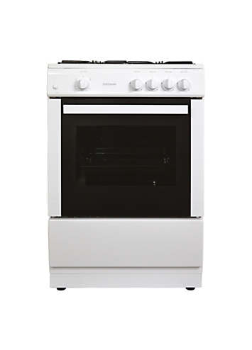 Statesman 60cm Single Cavity Gas Cooker - White | Grattan