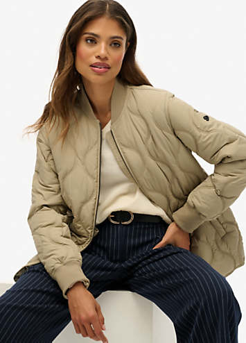 Superdry Short Quilted Liner Jacket | Grattan
