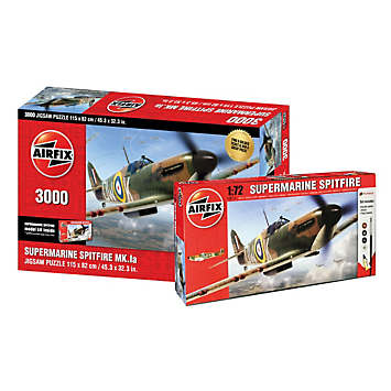 Supermarine Spitfire MK. Airfix Jigsaw Puzzle & Free Airfix Spitfire ...