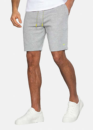 Threadbare Men’s ’Bergamot’ Fleece Shorts - Grey Marl | Grattan