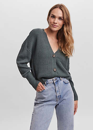 Vero Moda V-Neck Cardigan | Grattan