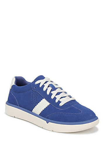 Vionic City Walk Blue Wide Fit Arch Support Trainers | Grattan