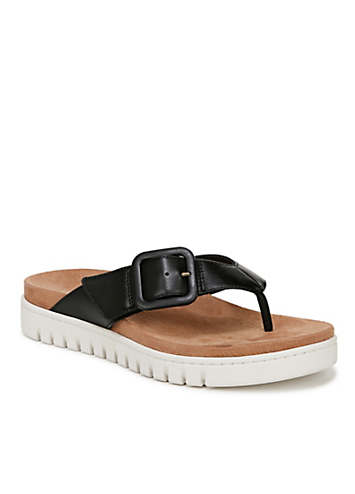 Vionic Uptown Marin Regular Fit Arch Support Toe Post Sandals | Grattan