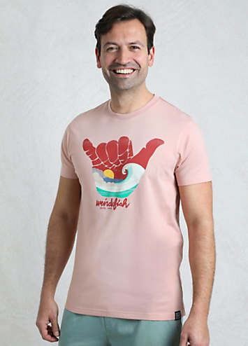 Weird Fish Hang Loose Eco Graphic Tee | Grattan