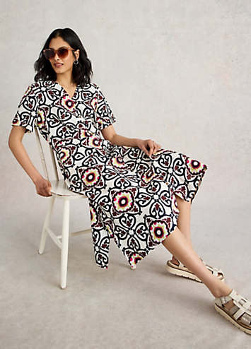 White Stuff Iris Linen Dress | Grattan