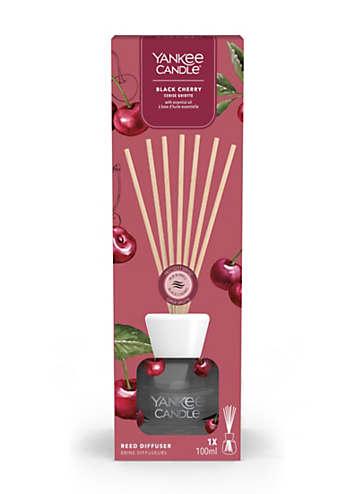 Yankee Candle Black Cherry Signature Scented Reed Diffuser | Grattan