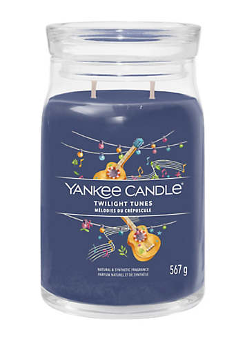 Yankee Candle Signature Large Scented Candle Jar Twilight Tunes | Grattan