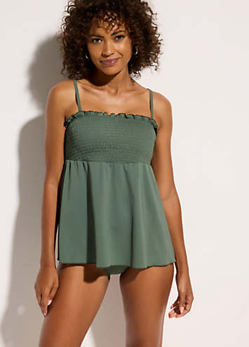 bonprix Smocked Tankini Set | Grattan