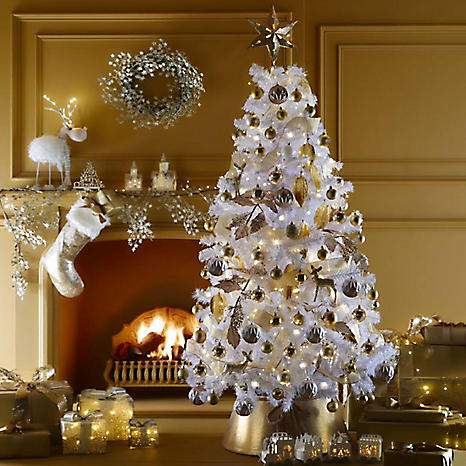 6ft Colorado Spruce White Christmas Tree