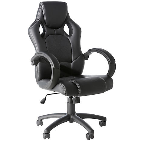 Alphason Daytona Faux Leather Mesh Office Gamer Chair Grattan